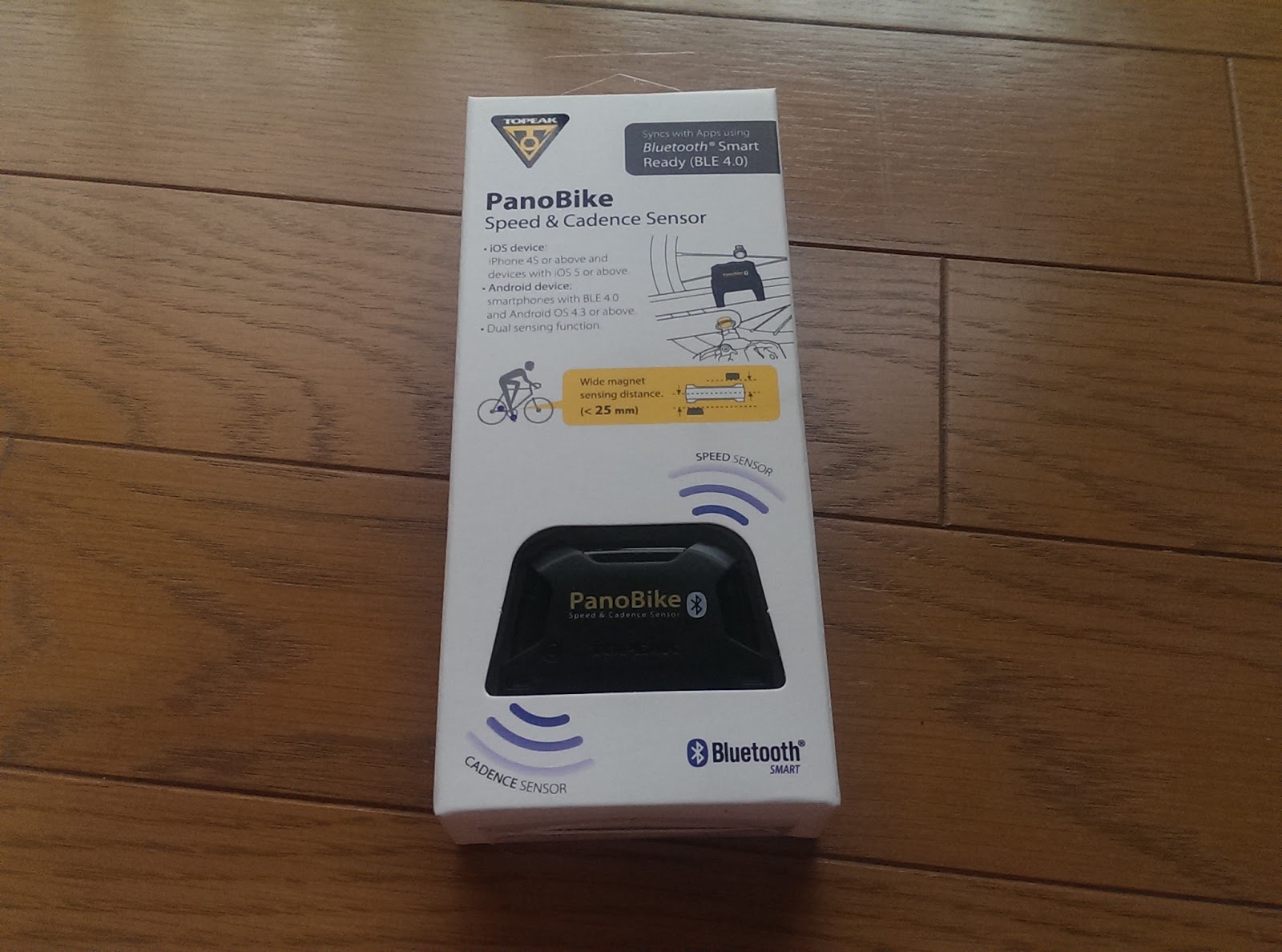 ω・`)ｼｮﾎﾞｰﾝ: TOPEAK Bluetooth Smart Speed & Cadence Sensor取り付け