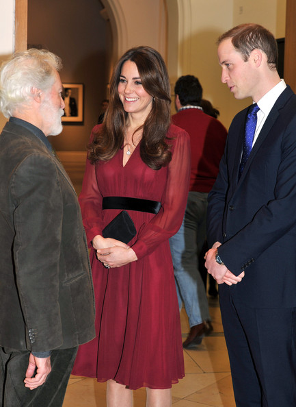 Kate and Family Attend Unveiling of Her First Official Portrait