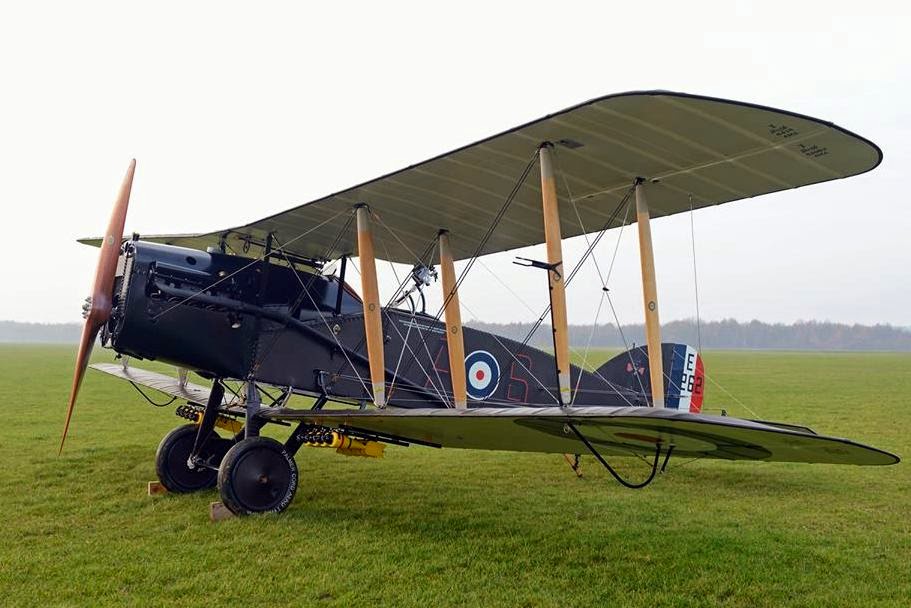 NZ Civil Aircraft: The Vintage Aviator Bristol Fighter F2B ZK-VTV ...