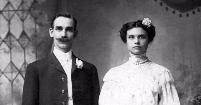 Wedding in Early Photography: 33 Lovely Photos of Just-Married Couples ...