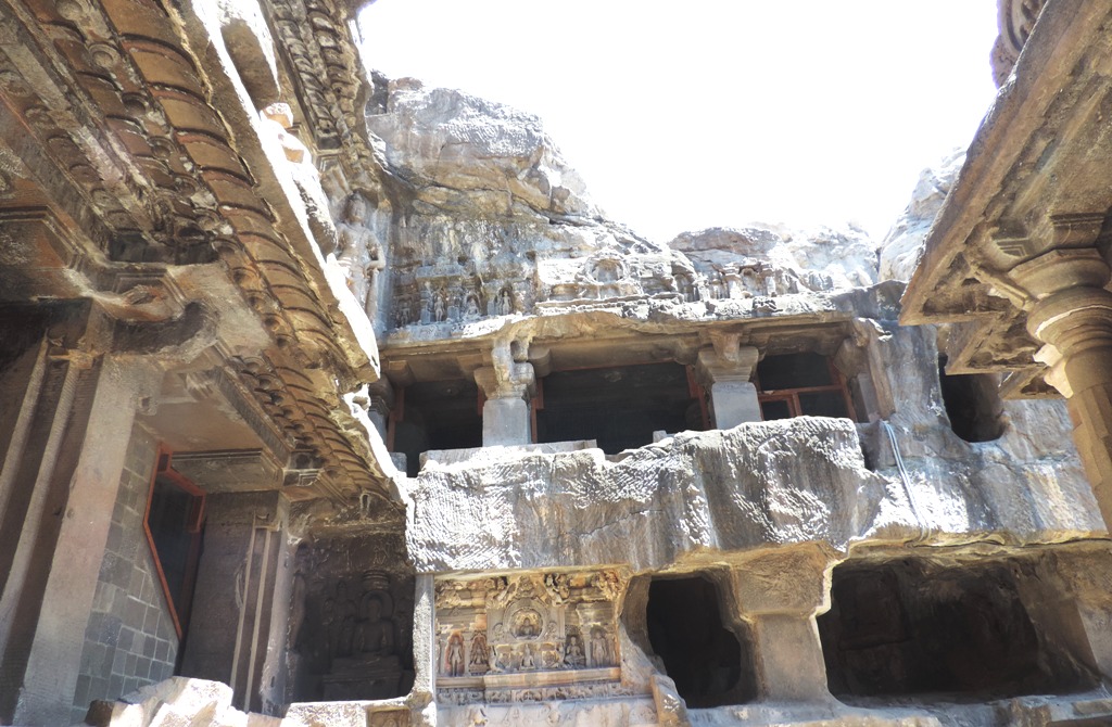 Just About Everything: Jain cave temples Ellora, India