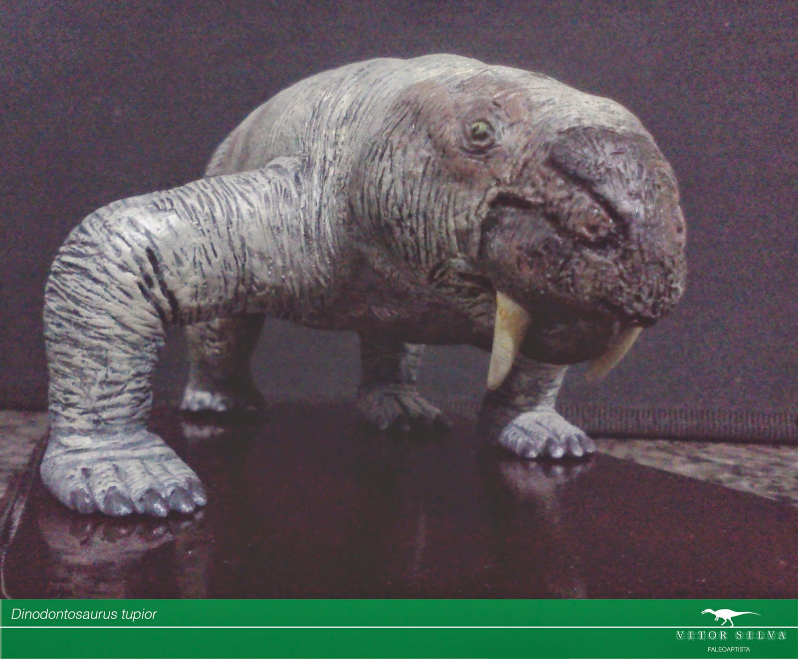 Vitor Silva - Paleoartista: Dinodontosaurus - Paleo Brasil