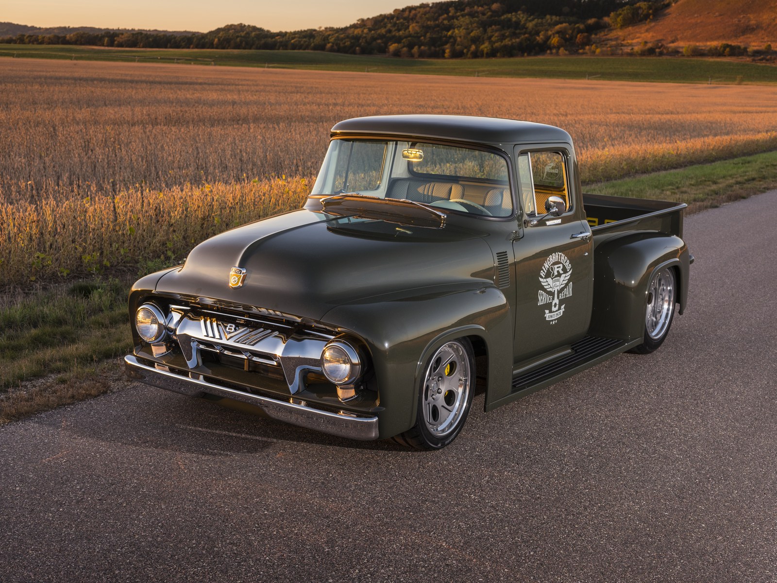 This Restomod Ford F-100 Packs A 415 HP 5.0-Liter Coyote V8 Engine