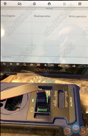 How to Read EEPROM ST95040 using Auro OtoSys IM600 and UP400 | Kess V2 ...