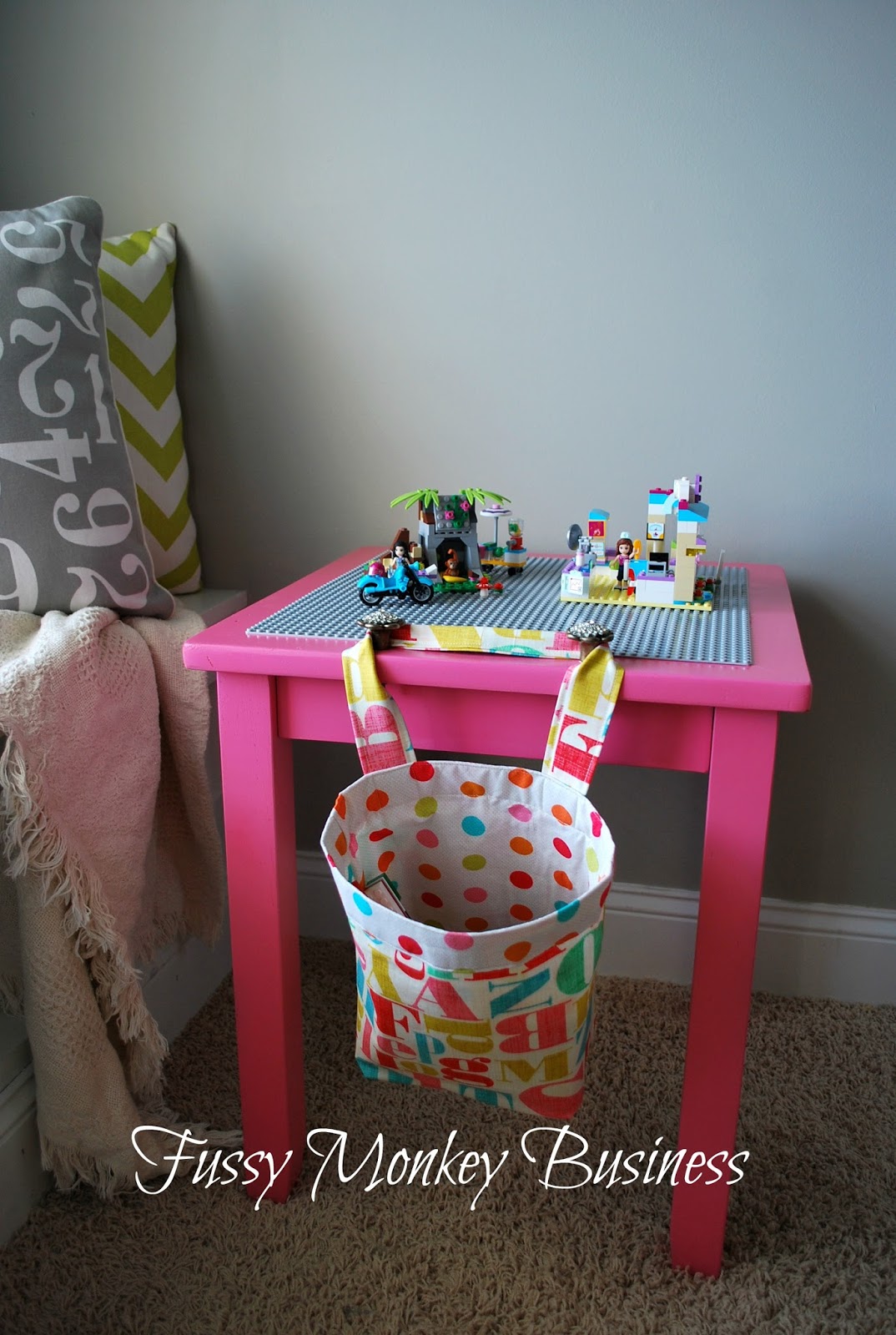 Fussy Monkey Business: Lego Friends Table