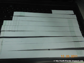 DIY Gift Ribbon Using Paper ~ Saving the World One Day at a Time