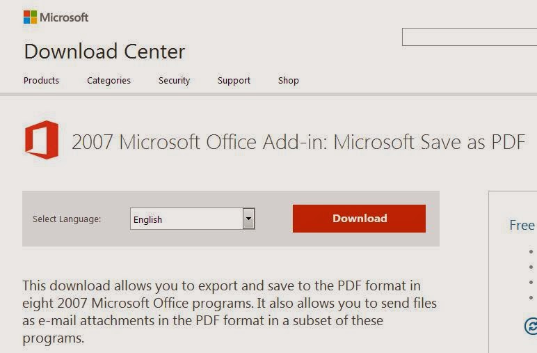 Cara Mudah Convert Word ke Pdf dengan Add-in Save As Pdf - Belajar Word ...