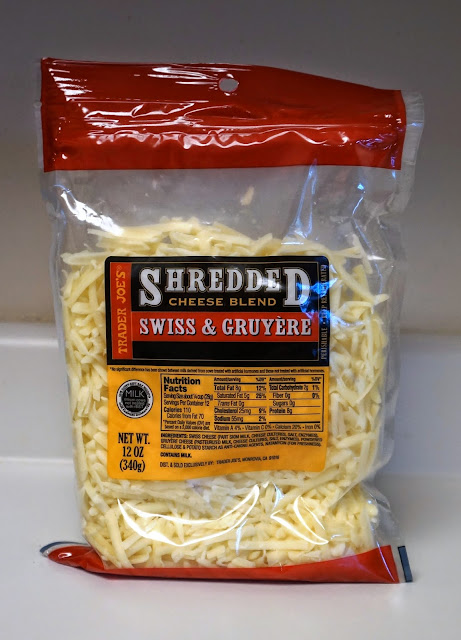 Exploring Trader Joe's: Trader Joe's Shredded Cheese Blend: Swiss & Gruyere