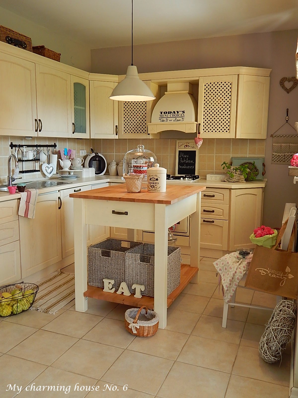 Mini kitchen makeover - My charming house No 6