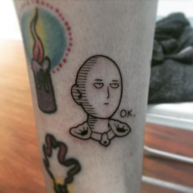 10 Epic One Punch Man Tattoos That Guarantees KO : Noda Luka