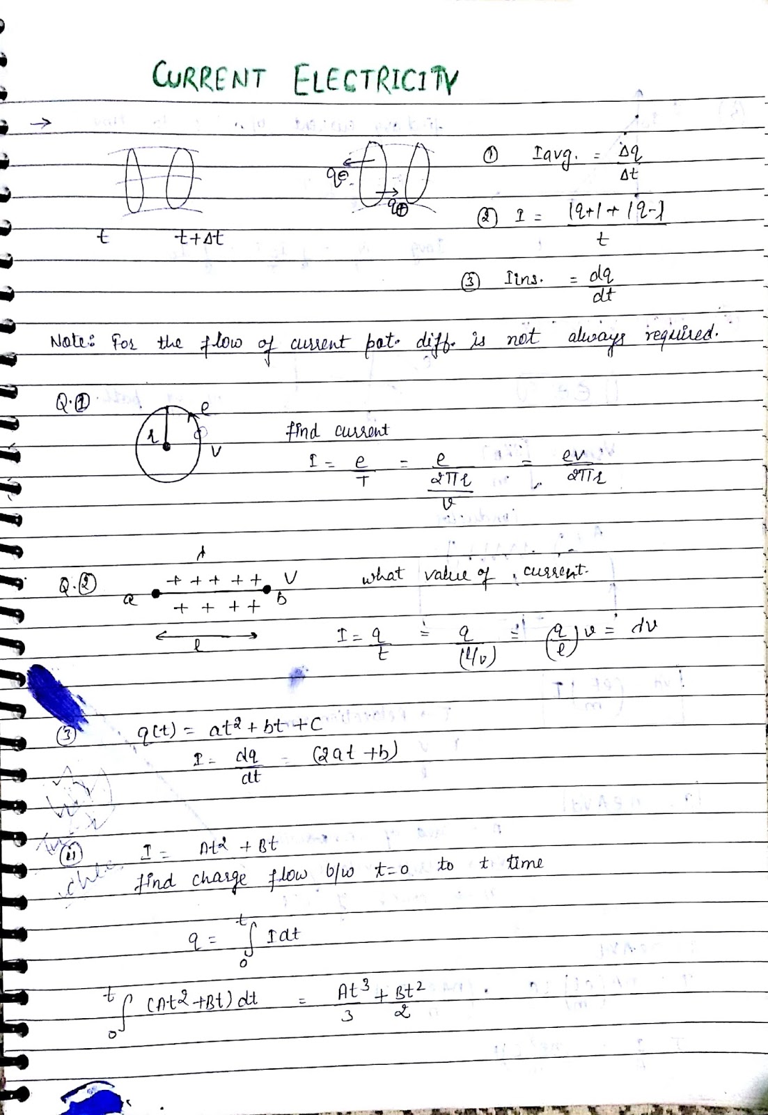 Physics Bytes: Current Electricity notes (PHYSICS)