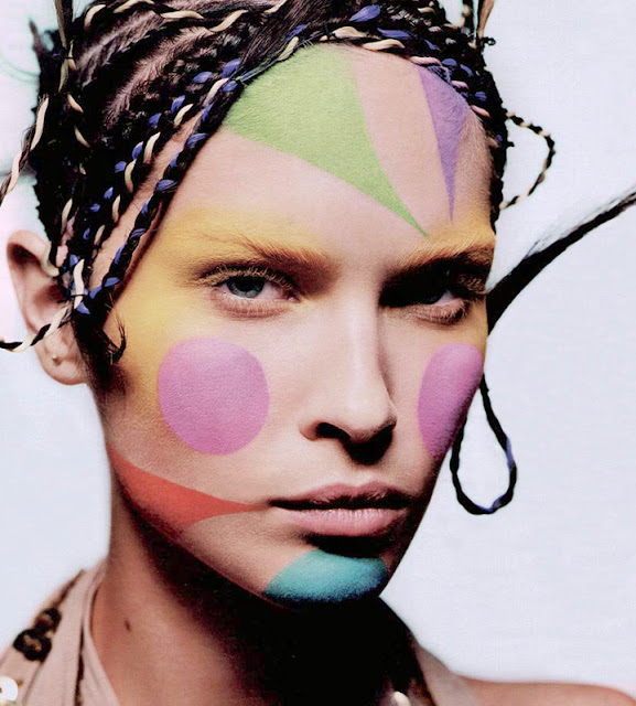 light color sound: face geometry