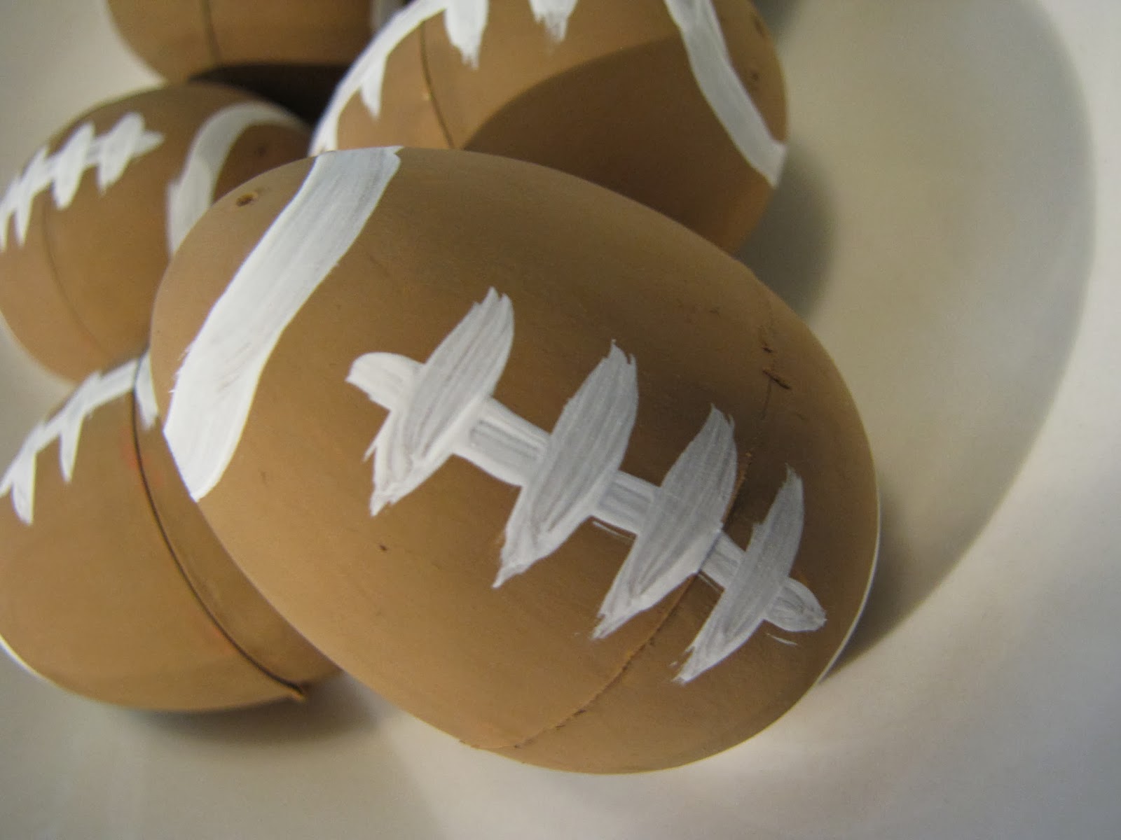 Porch Swing Creations: Football Punch Art Birthday