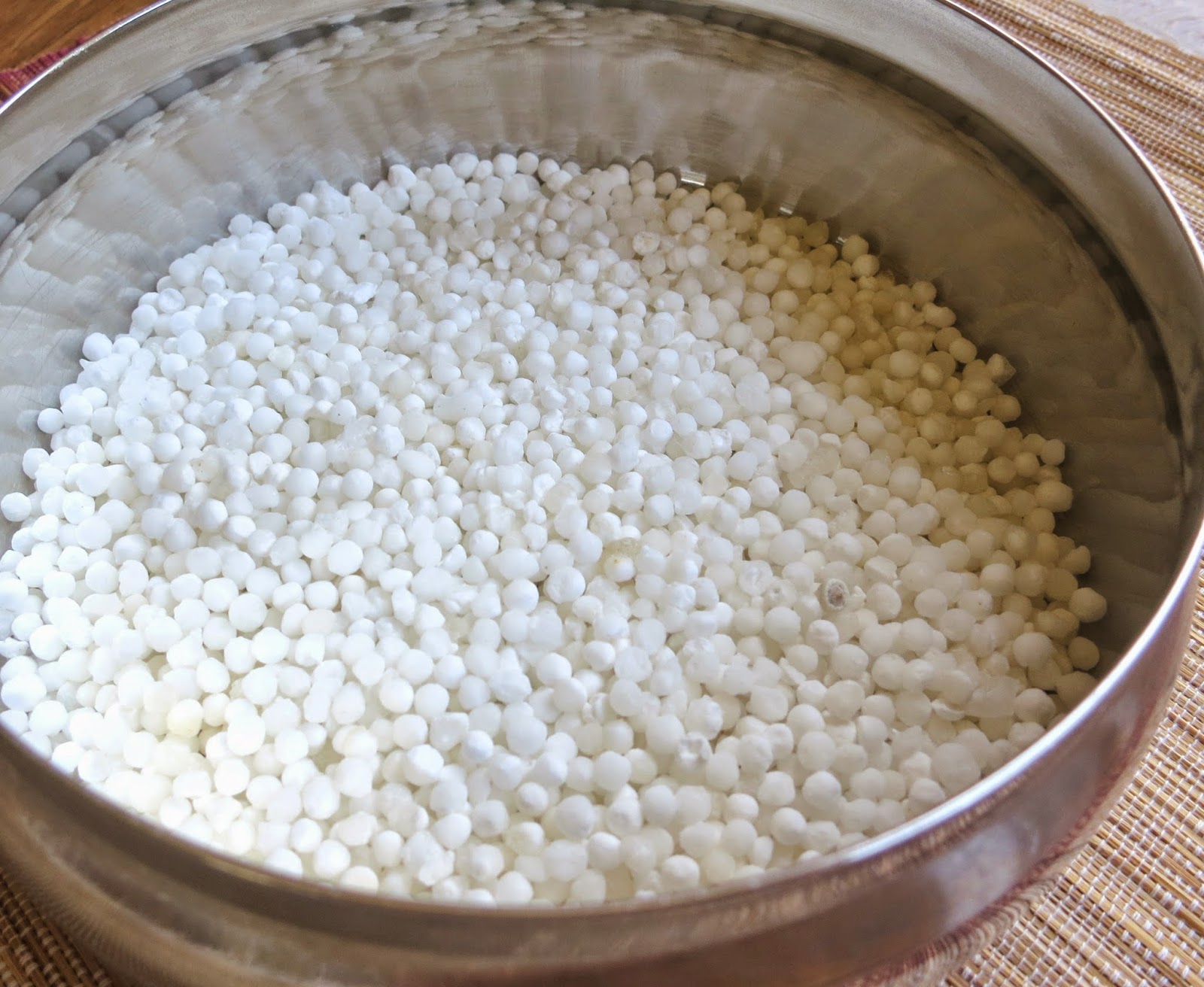 Dharmakarmaarts: Eggless Indian Tapioca Pudding