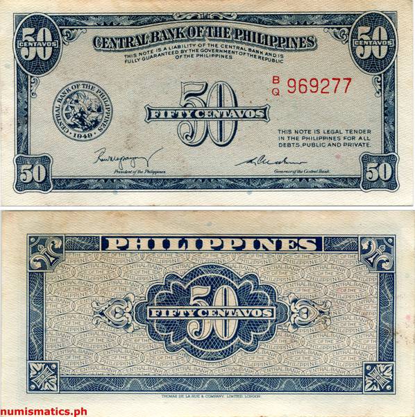 OLD COINS & NOTES COLLECTION: PHILIPPINE BANKNOTES - Philippine Peso