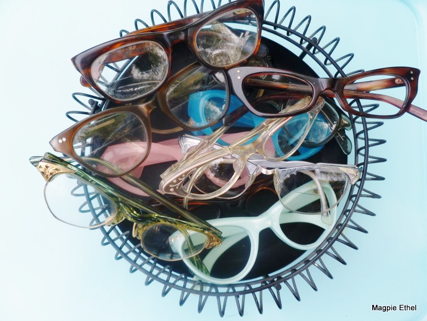 the rikrak studio: the collectors: vintage eyeglasses