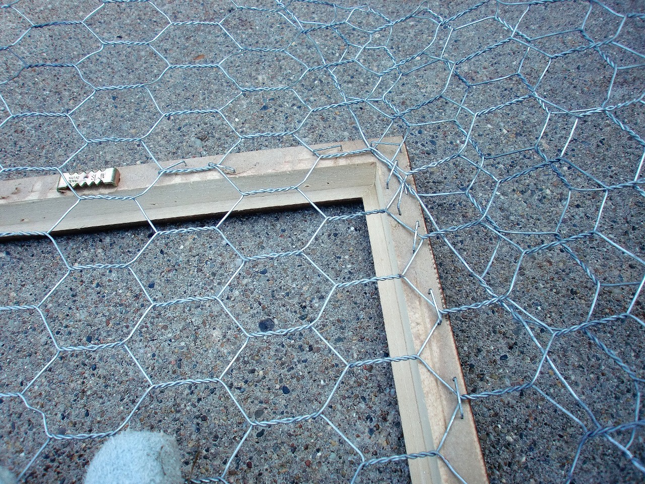 Chicken Wire Frame Flower Vase