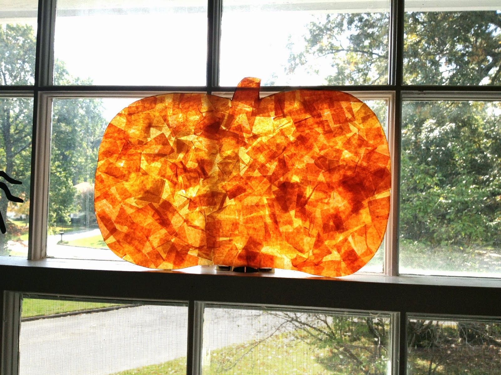 With a Faithful Heart: Pumpkin Craft Time! {Little Ones Learning}