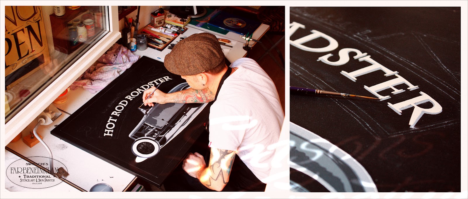 Bildermaler, Hinterglasvergoldung aus Leipzig ~Good Signs Leipzig ...