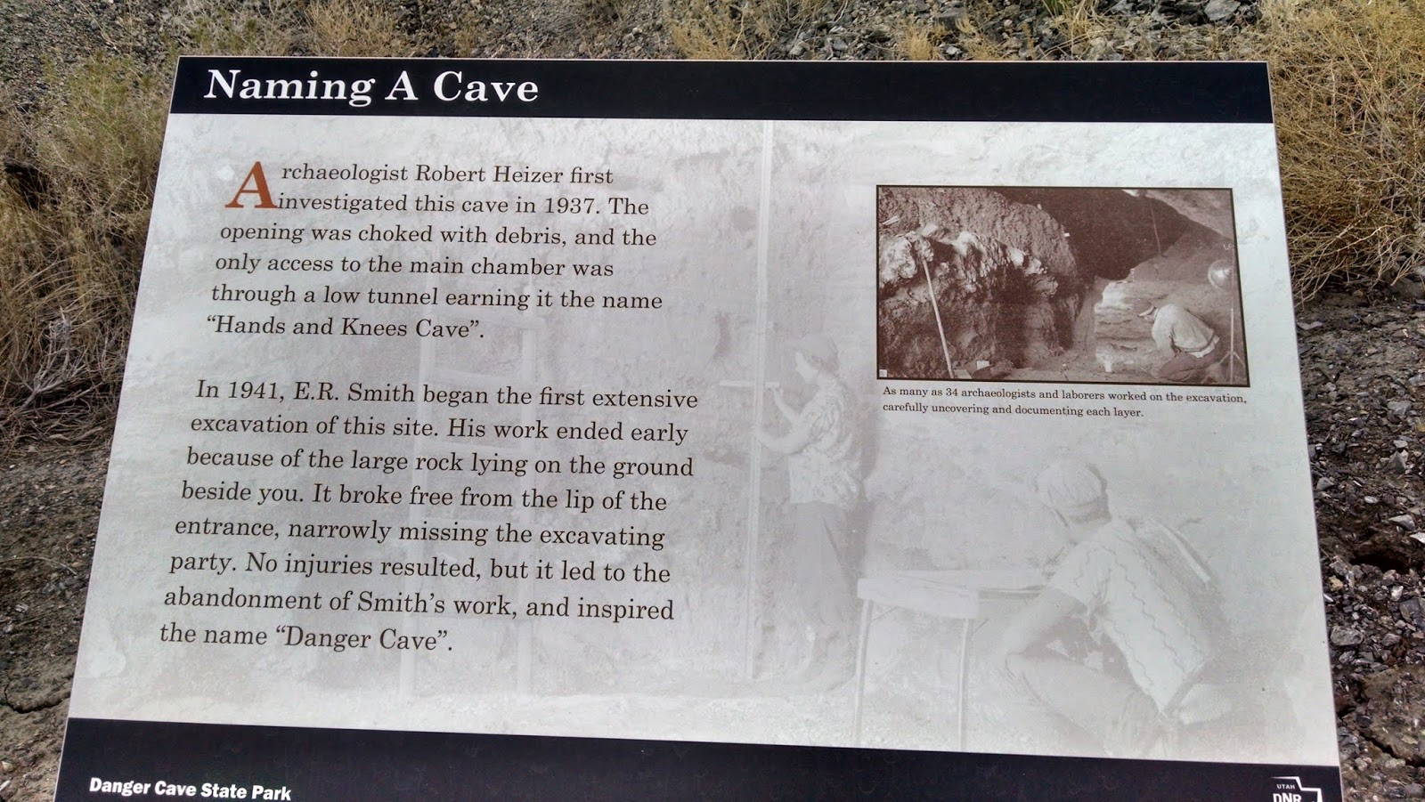 Running on Eddie: Danger Cave State Historical Monument - Wendover, UT