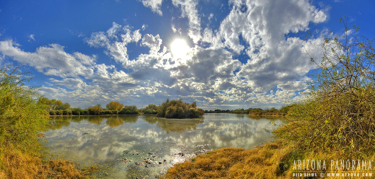 Arizona Panorama: Gilbert Water Ranch