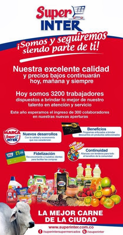 SUPER INTER / Hace parte de Grupo Exito