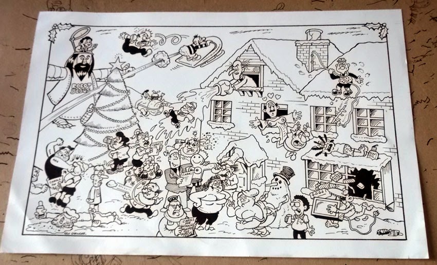 Lew Stringer Comics: Original Viz artwork
