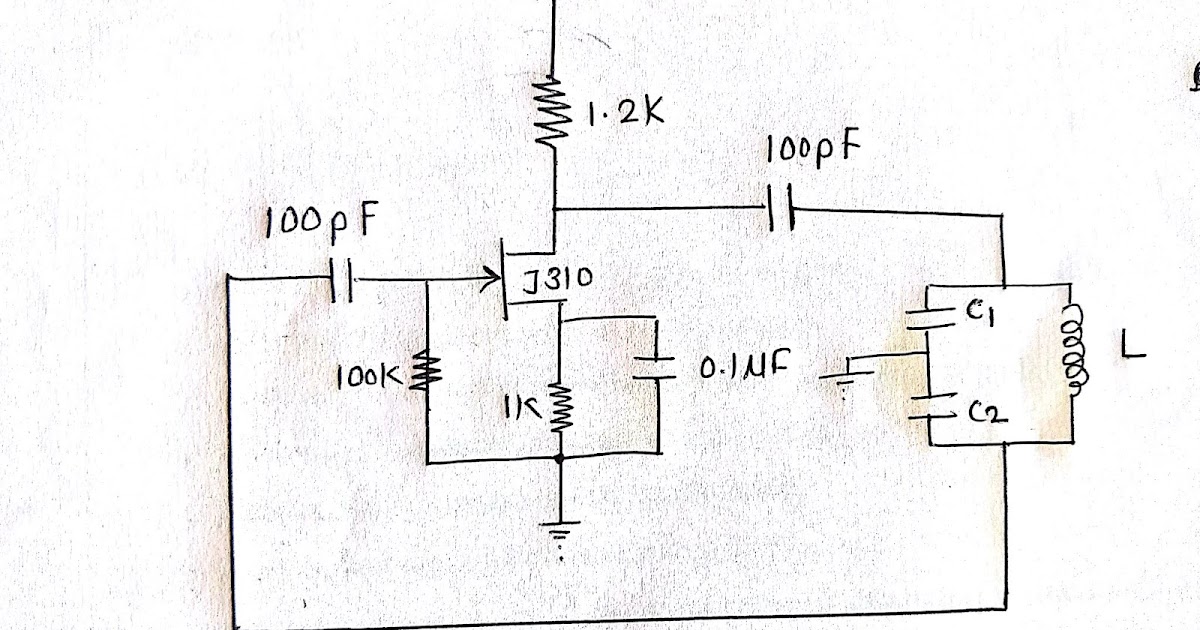 EDC--SIMULATION - LC OSCILLATOR USING FET