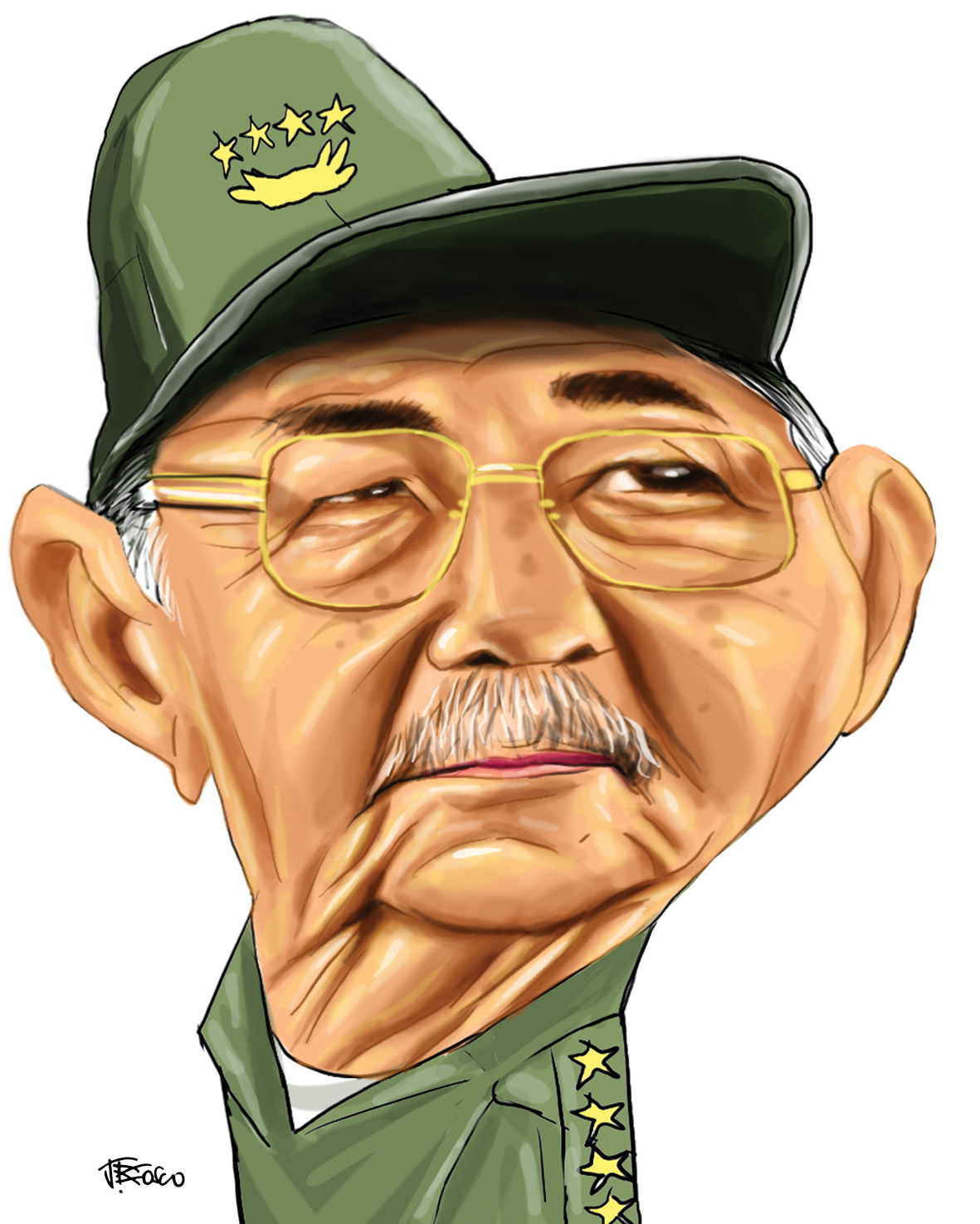 JBoscocaricaturas: Raul Castro