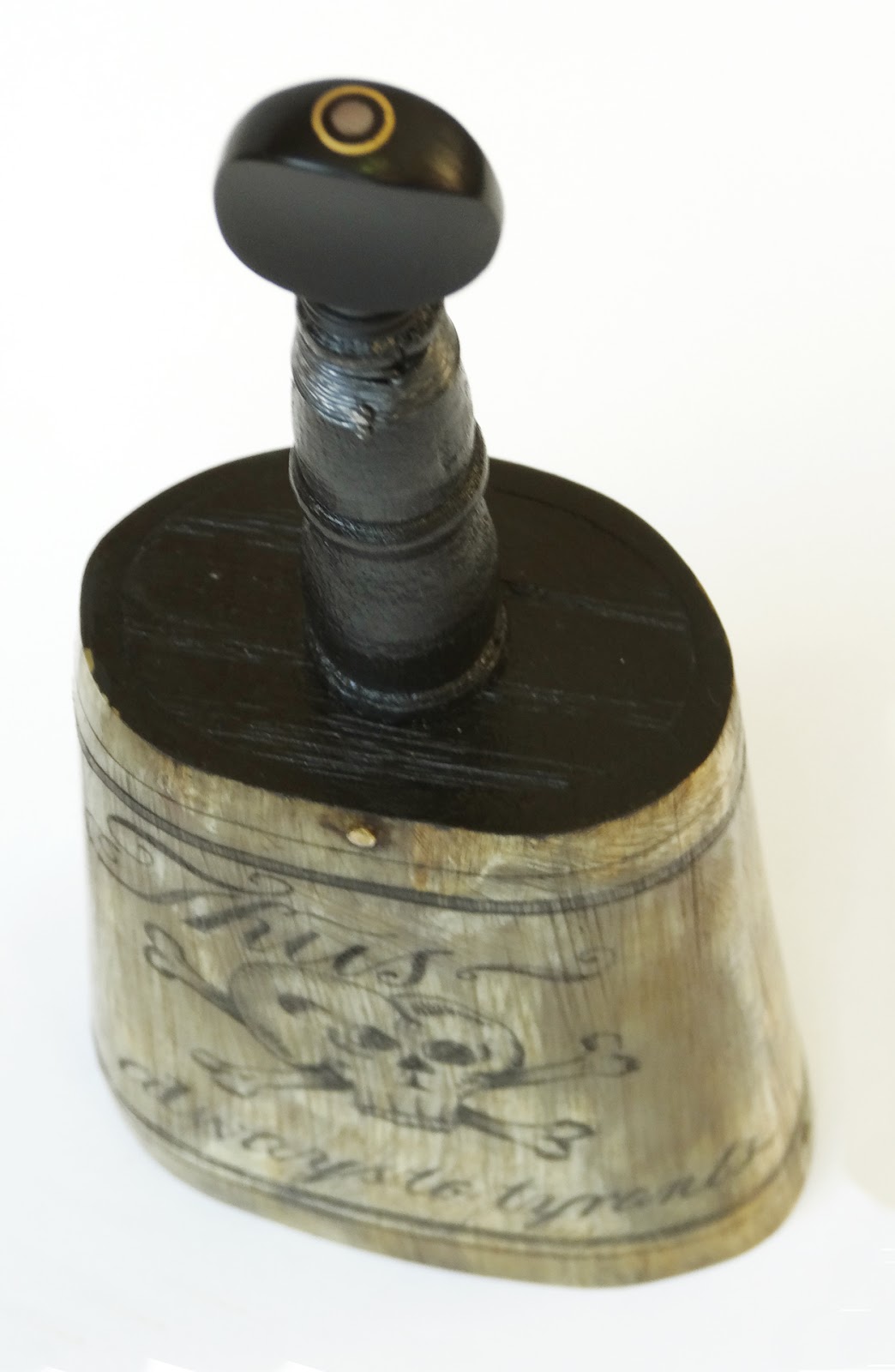 Contemporary Makers: Horn Container by "Wild Willy" Frankfort