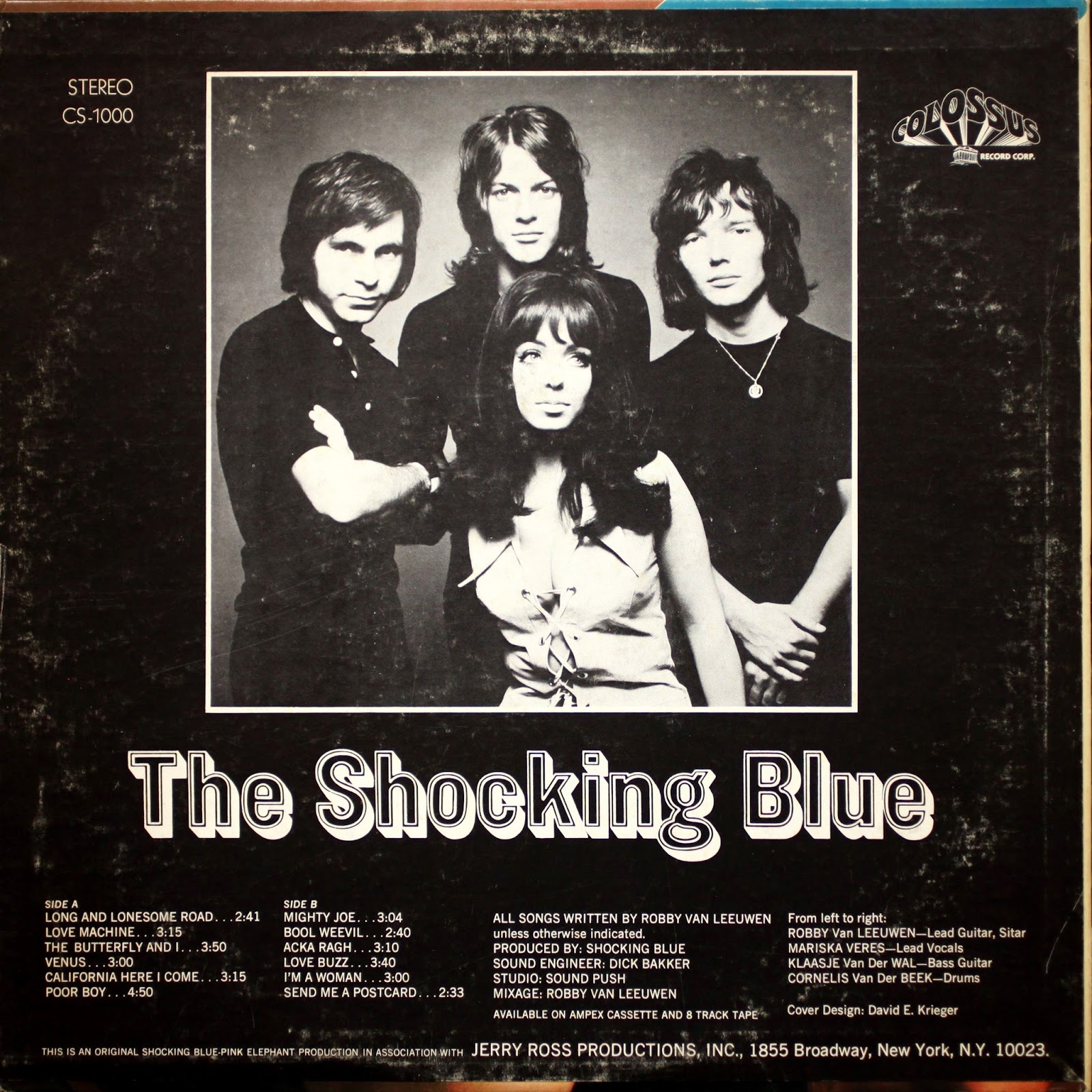 1970 The Shocking Blue - The Shocking Blue - Rockronología