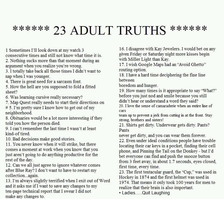Rn Real Newbie A Nurses Blog 23 Adult Truths