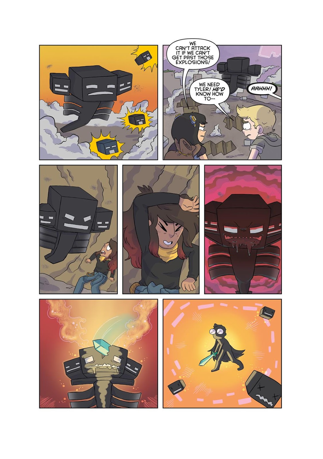 Idle Hands: NYCC 2018: The World of Minecraft Comes to Comics