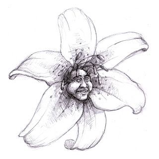 Magellin . Blog: A face in a flower