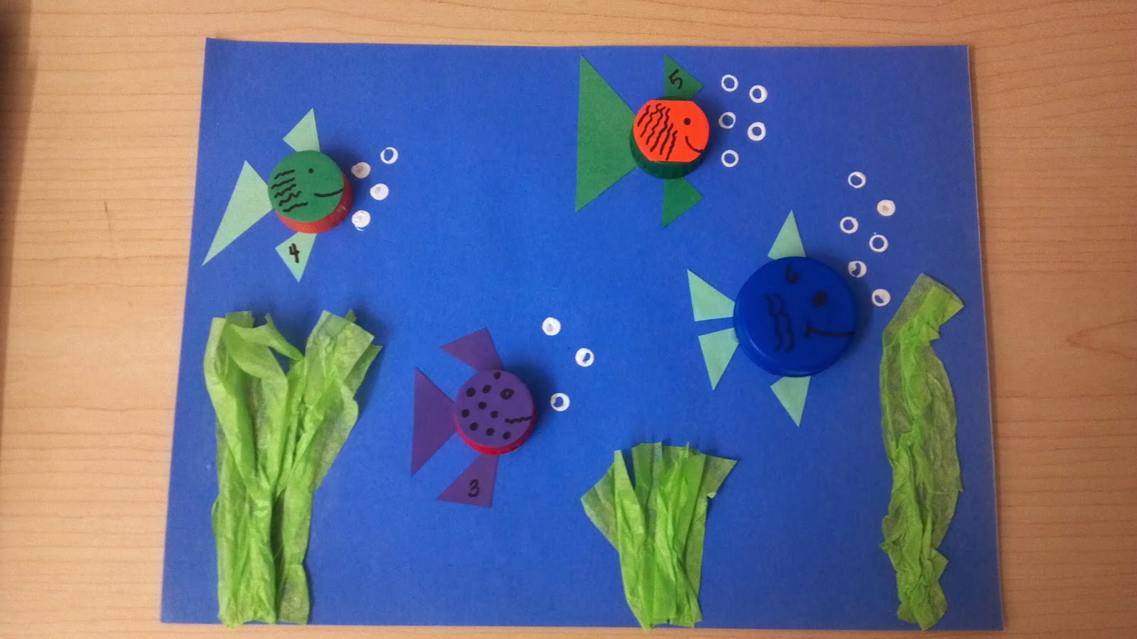 Kids' Connection @ KCPL: Bottle Top Fish Counting