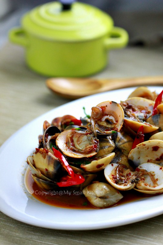 My Small Kitchen: Kepah Goreng Taucu