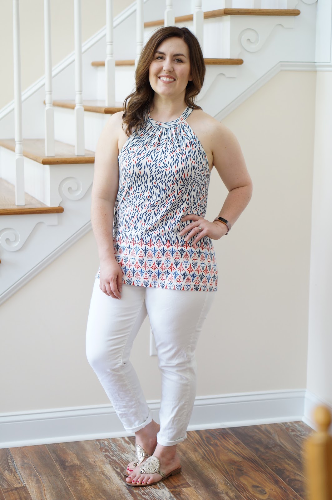 SUMMER STYLE | RED WHITE & BLUE - Rebecca Lately