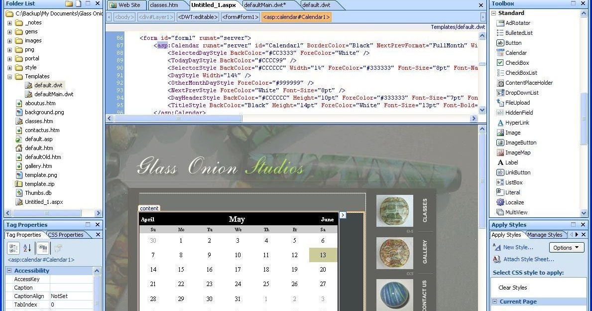 10 things you should know about Microsoft Expression Web - Vimalaranjan