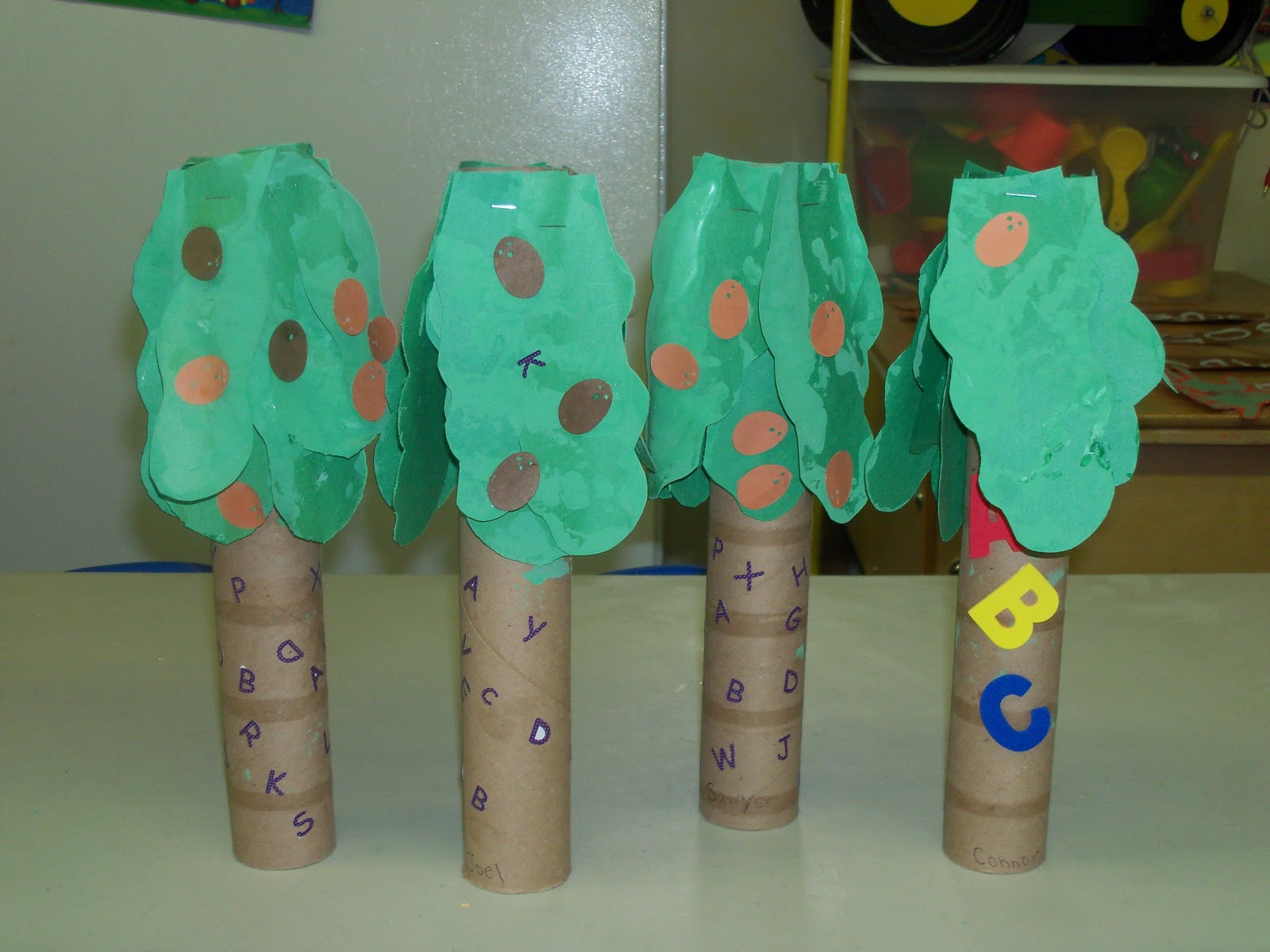 Time for Preschool Crafts: Chicka Chicka Boom Boom Crafts