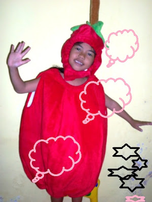 KSF-010 Kostum Buah-Apel
