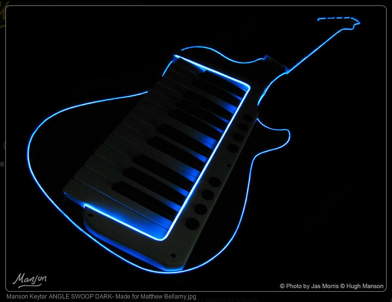 MUSE : Manson Keytar - Guitar Made for Matthew Bellamy