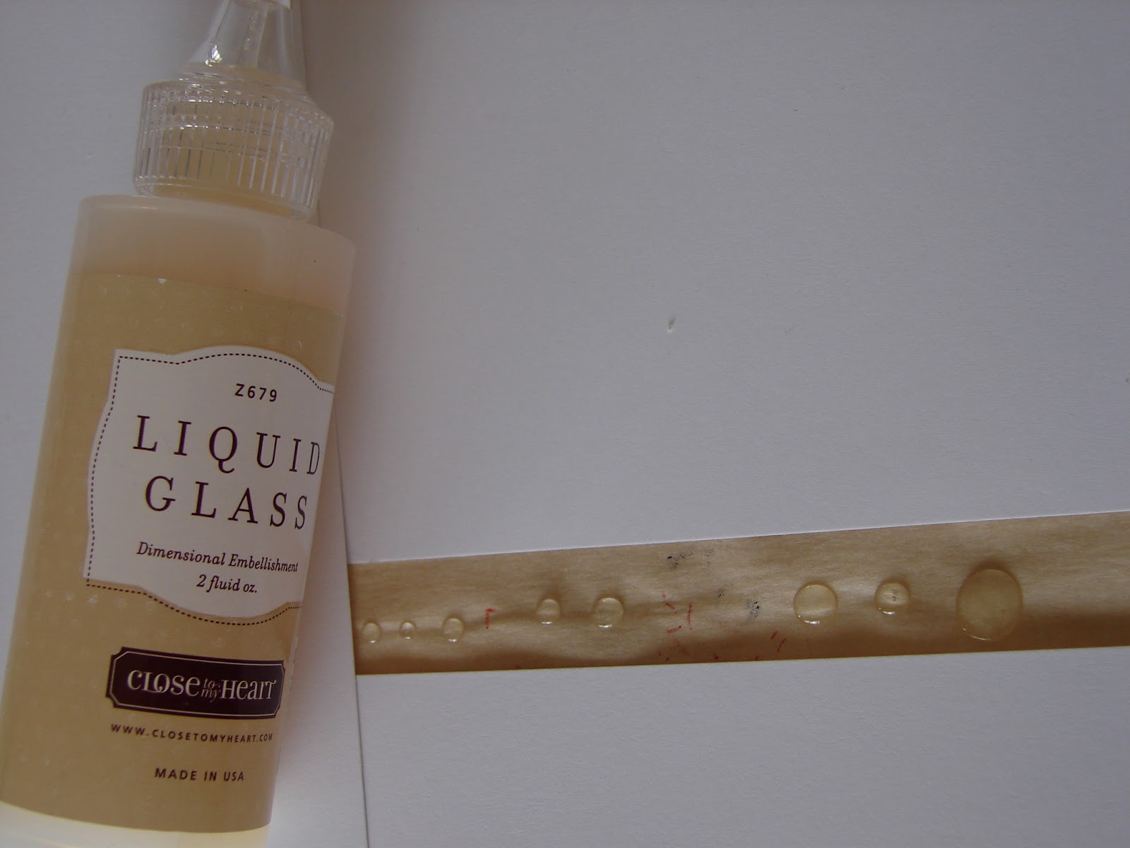 Not Housework: CTMH Liquid Glass