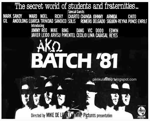 PELIKULA, ATBP.: 5 FILM REVIEWS OF "AKO: BATCH '81 (Released November ...