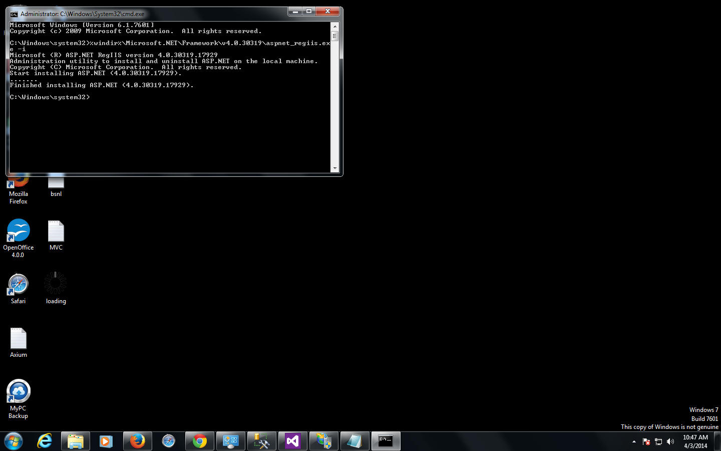 Dotnet Technologies Error 50021 Internal Server Error Handler Extensionlessurlhandler
