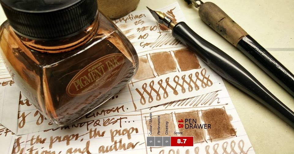 Ink Review: Sepia by Platinum | 18 PEN DRAWER