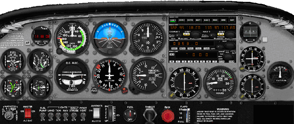 Aircraft Instruments ~ Belajar Terbang