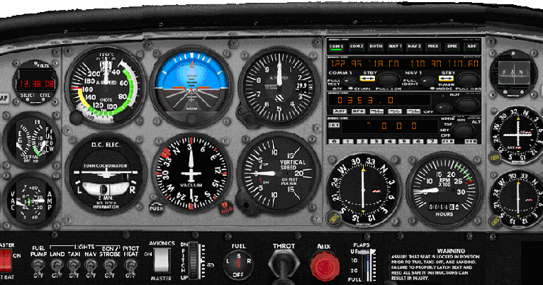 Aircraft Instruments ~ Belajar Terbang