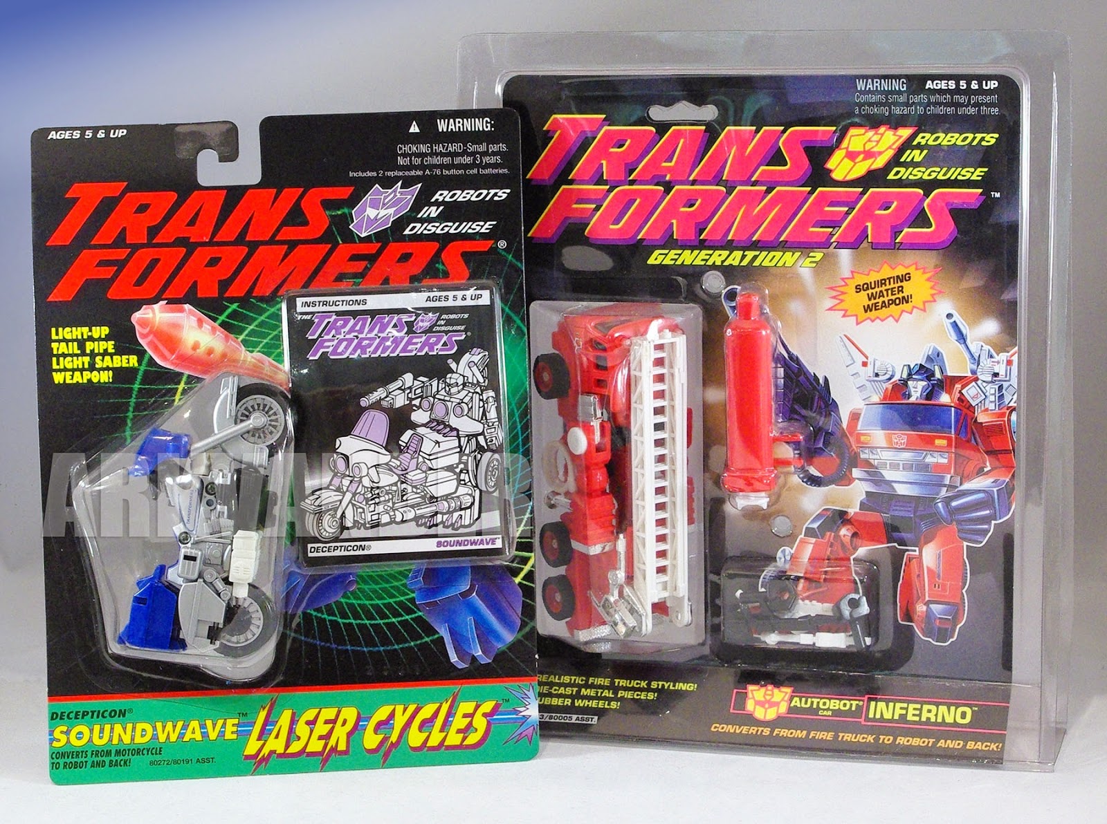 Mostly Transformers Redux: Generation 2 Laser Cycle Soundwave