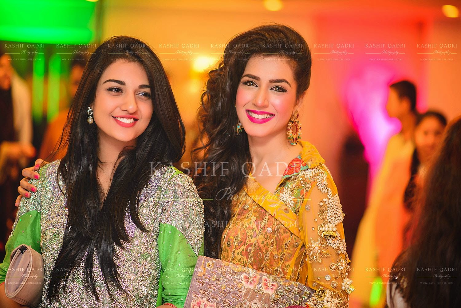 Ayeza Khan and Danish Taimoor Mehndi Celebrations ~ Mayoon Frills
