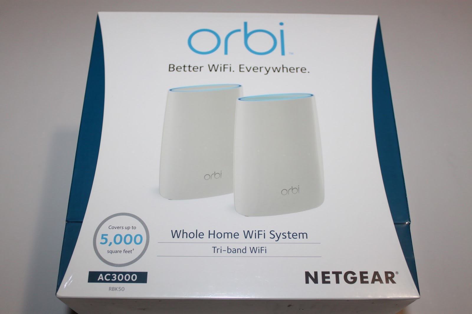 Stereowise Plus: NETGEAR Orbi WiFi System AC3000 RBK50 Review